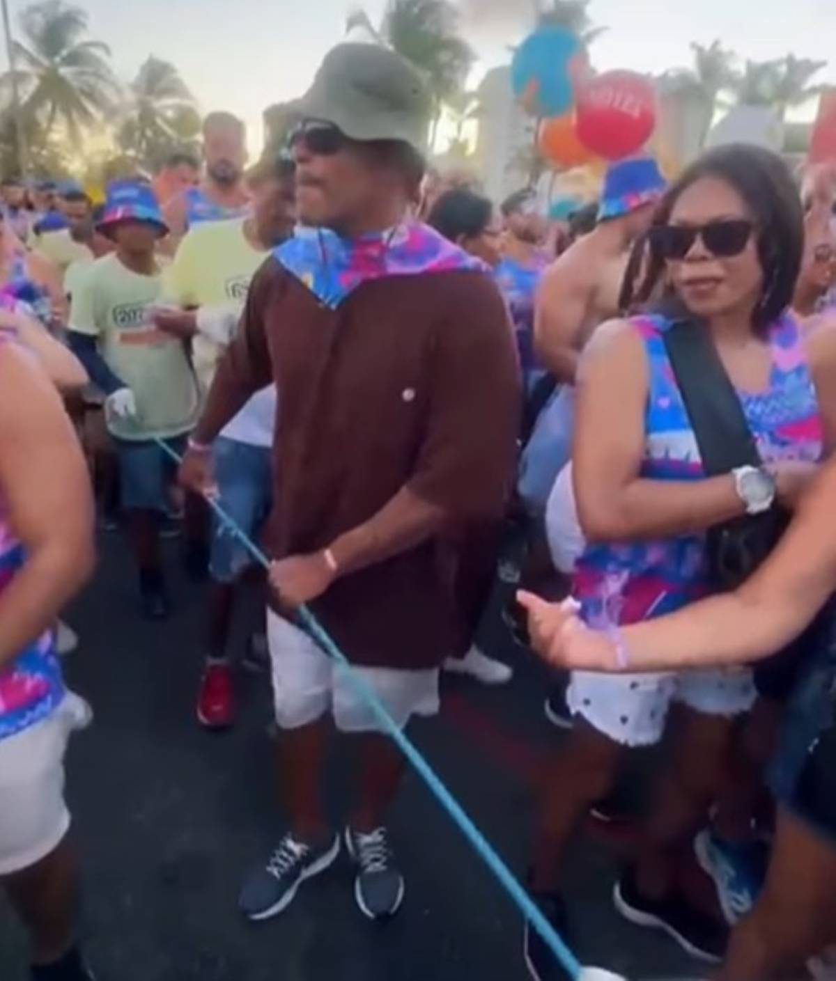 Denny Denan curte trio de Ivete Sangalo no Pré-Caju 2025